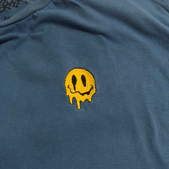 Eighty Eight | Shirts | Melting Smiley Face Mens Tee L | Poshmark